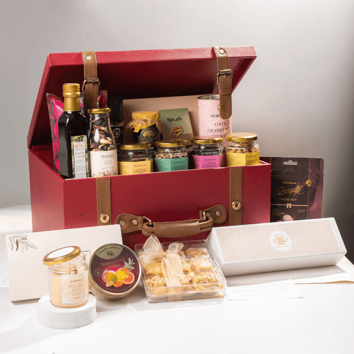 Grand Gourmet Trunk | Premium Luxury Gift Box TGF – thegreenfuels.com
